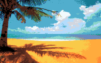 Beach :: Custom Latch Hook